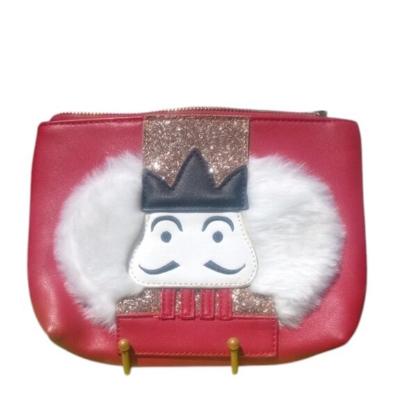 Charming Charlie | Bags | Charming Charlie Red Nutcracker Clutch With ...